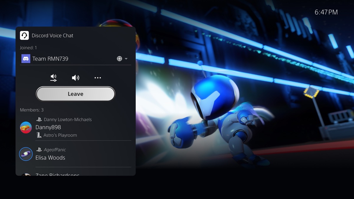 la dernière bêta en date ajoute enfin le chat vocal via Discord