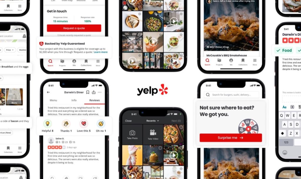 La dernière mise à jour de Yelp introduit l'intelligence artificielle