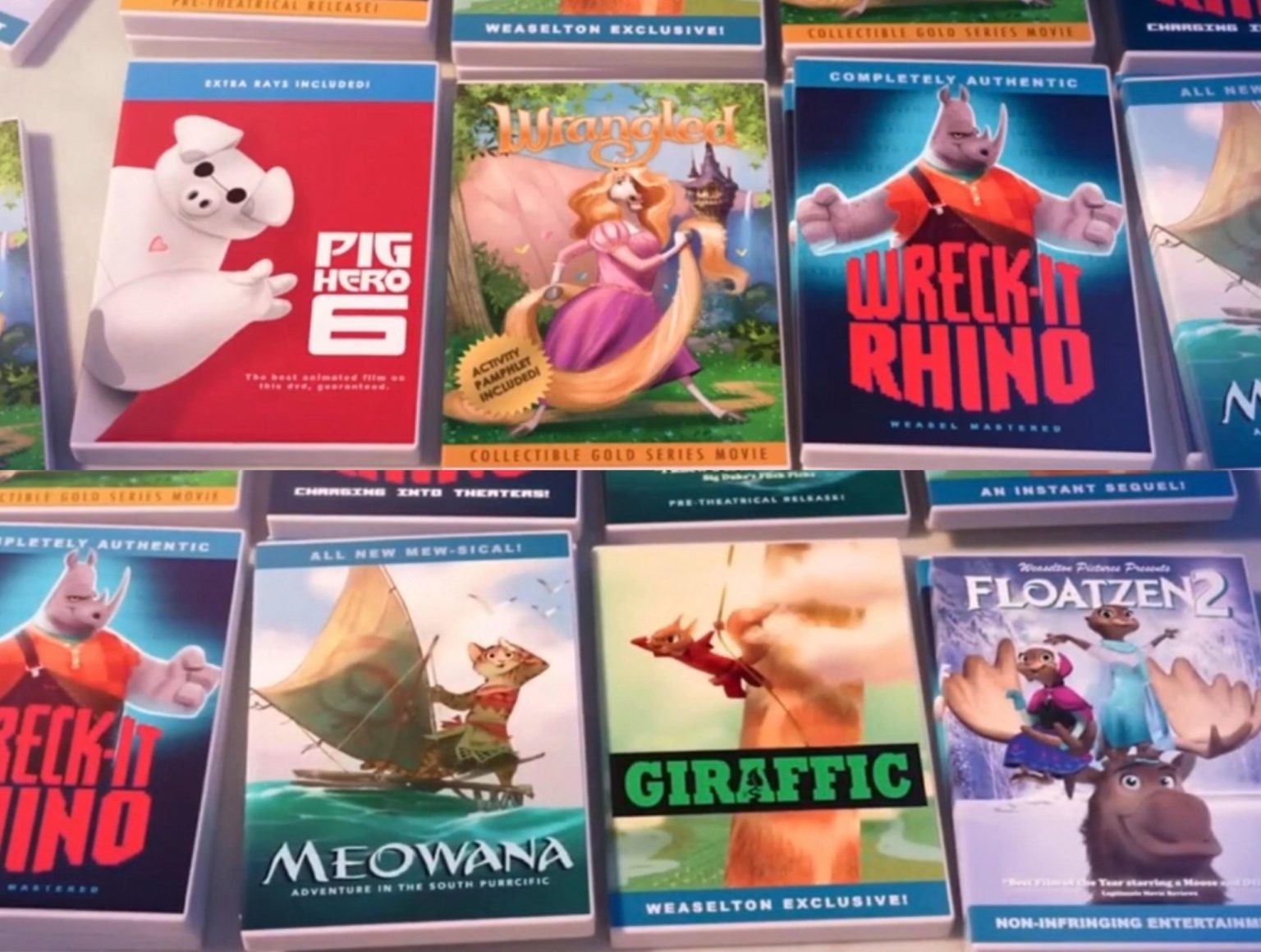 Giraffic dans Zootopia fait référence à un film Disney annulé